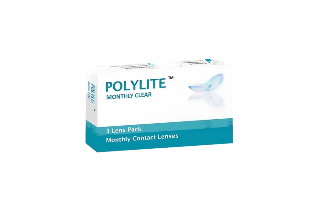 Coloreyes Polylite Monthly Clear (3 lenses/box) - Optical House